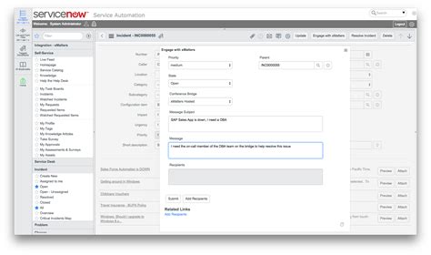 ServiceNow Integration Automate Tickets XMatters