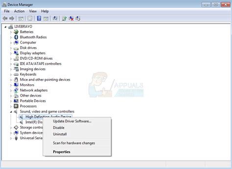 Fix Laptop Speakers Not Working Appuals Com