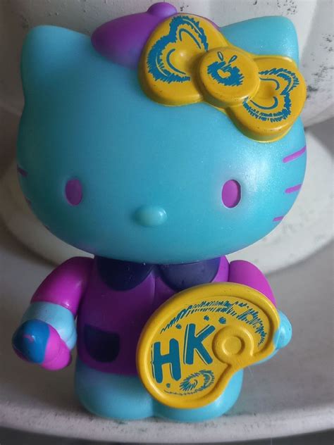 Hello Kitty Azul Sanrio 1976 Mc Donalds 2013 Brinquedo Hello Kitty