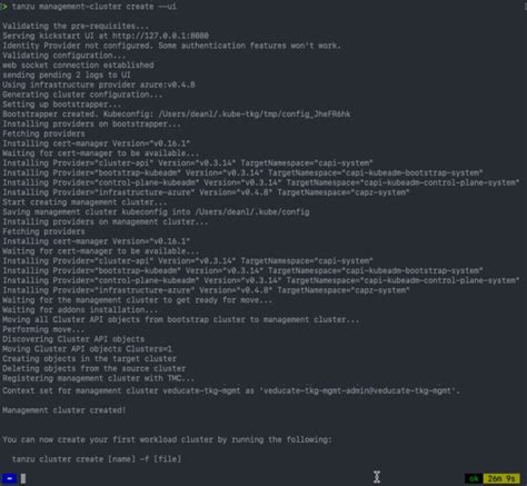 Deploying Tanzu Kubernetes Grid Management Cluster To Microsoft Azure