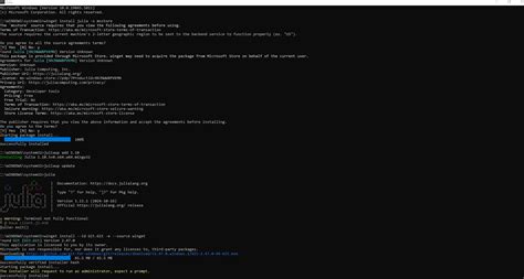 Terminal Not Fully Functional New To Julia Julia Programming Language
