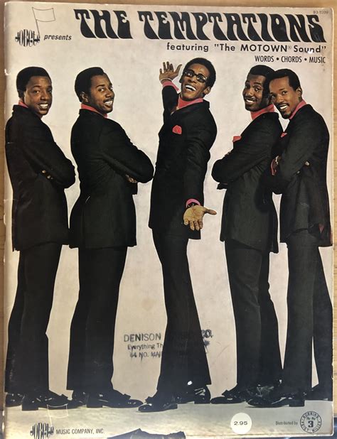 The Temptations Featuring The Motown Sound Words Chords Music By