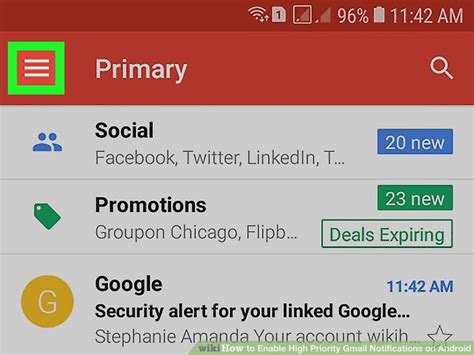 How To Enable High Priority Gmail Notifications On Android