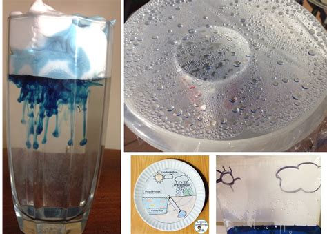 Water Cycle Rain Cycle Science Experiments And Craftivity