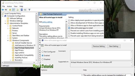 Memperbaiki Error Add Appxpackage Deployment Failed With Hresult 0x80073cff Di Windows 1011