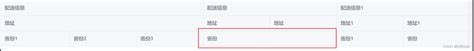 自定义合并el table表头的行和列 el table表头合并列 csdn博客