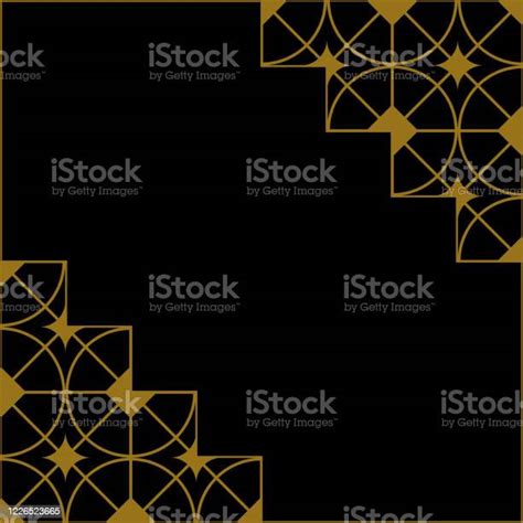 추상 기하학적 프레임입니다 벡터 그림입니다 Eps 10 0명에 대한 스톡 벡터 아트 및 기타 이미지 0명 금 금속 기하 Istock