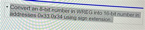 solved convert an 8 bit number in wreg into 16 bit number