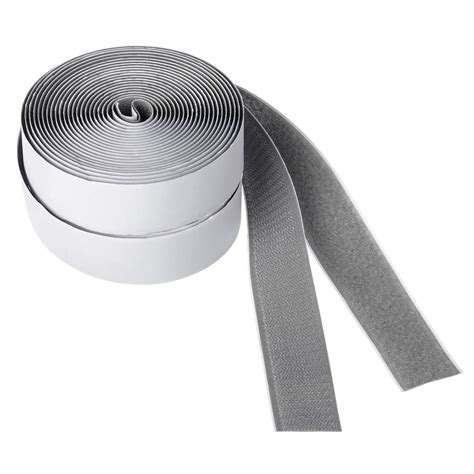 BRAVESHINE Hook And Loop Roll With Adhesive 3CM 16 5FT Heavy Duty Hook And Loop Strips