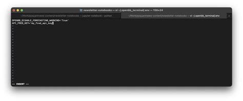 Bug OpenBB SDK Compains About Not Having API FRED KEY Even Though It Exists Issue