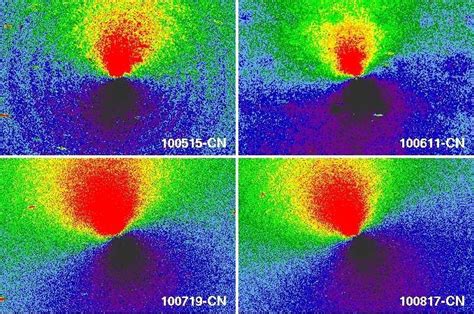 Preliminary Cn Images From May Through August 2010 An Azimuthal Median