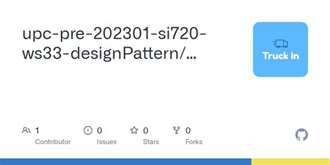 Github Upc Pre 202301 Si720 Ws33 Designpatterndesign Patternapi