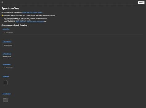Spectrum Vue By Toshusai A Vue Template Built At Lightspeed