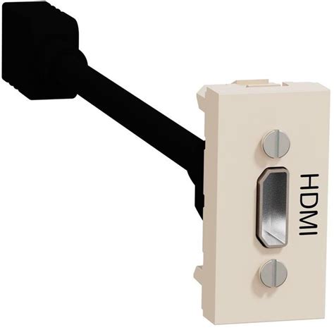 Розетка HDMI с кабел 15см. 1 мод. цвят Крем Unica SE | LDG ...