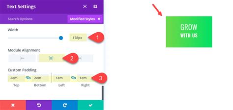 Creating Unique Divi Button Designs Using A Text Module