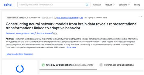 Constructing Neural Network Models From Brain Data Reveals