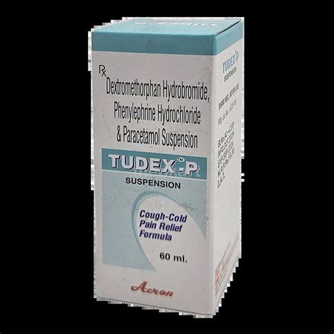 Tudex P Suspension 60 Ml View Price Combination And Alternatives