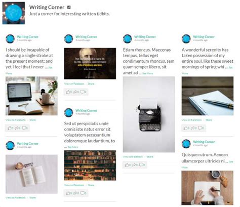 How To Create A Facebook Feed Widget On Wordpress Easy
