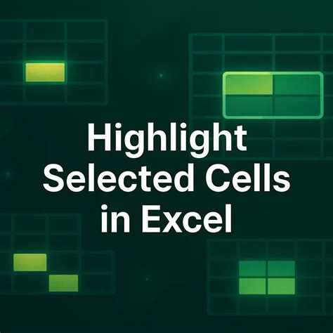 How To Highlight Selected Cells In Excel 4 Suitable Ways Excel Insider