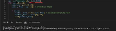 解决cv2videocapture无法打开摄像头 Mozzie2020 博客园