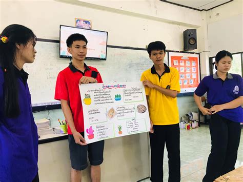 ในส่วนของการนำเสนอหัวข้อโครงงานอ In Class By Krukritsana Facebook