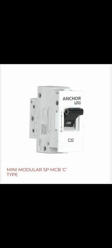 2 Pole 10a Anchor Roma Modular Mcb C Curve At ₹ 300 Piece In Mumbai Id 25897407112