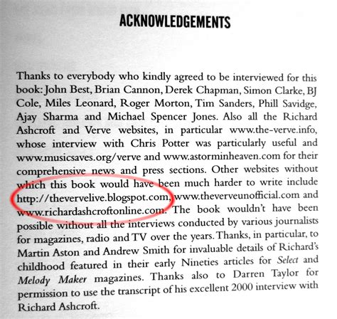 Examples Of Book Acknowledgements