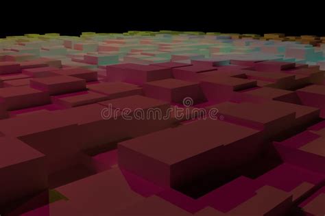 Background Abstract Shape Composition Geometric Structure Block Or Cube For Design Graphic