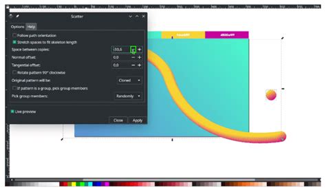 Inkscape Gradient On A Path Trainops