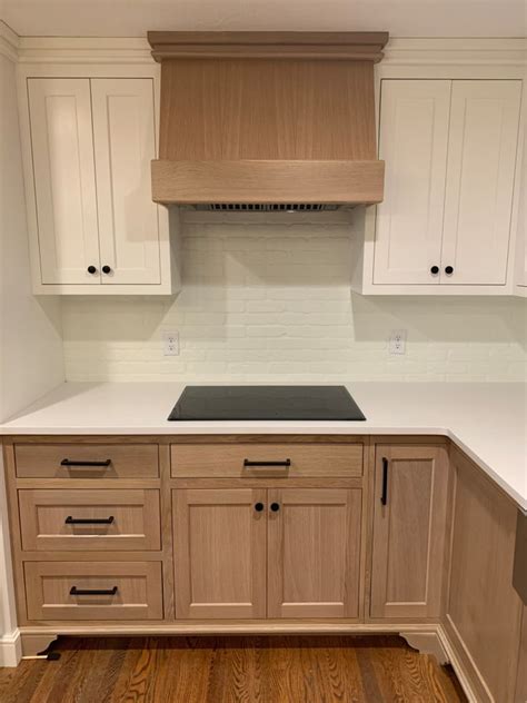White Oak Cabinet Stain For A Modern Kitchen