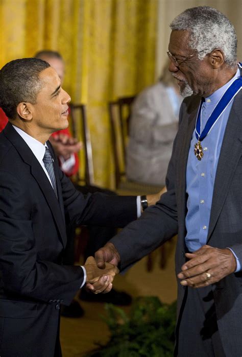 Barack Obama Nba Community React To Bill Russells Death