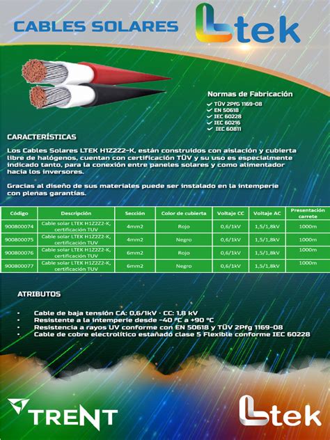 Linea Ltek Pdf Conector Eléctrico Sistema Fotovoltaico