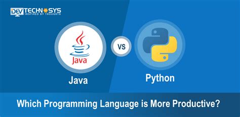 Java Vs Python Know Which Language Is More Productive