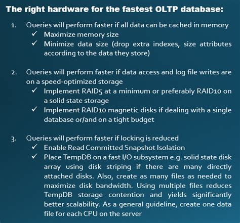 Microsoft Sql Server Hardware Evaluation And Sizing Best Practices