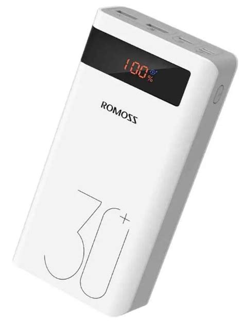 Romoss Sense 8p 30000mah Power Bank Quick Charge User Manual