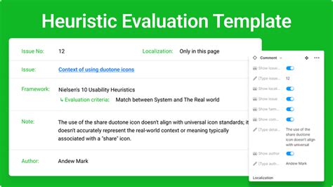 heuristic evaluation template figma