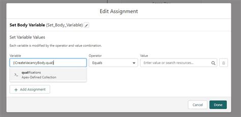 Api Flow Set Apex Defined Collection Values In Flow Salesforce
