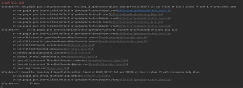 Expected Beginobject But Was String At Line 1 Column 79 Path Okclient의