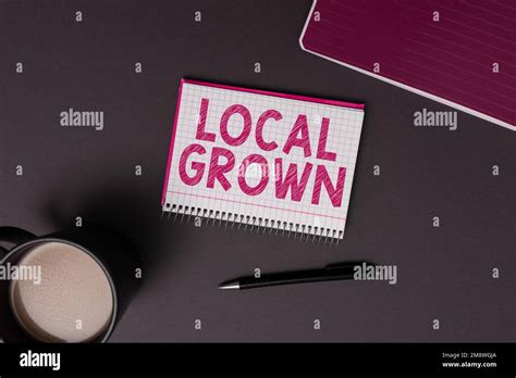 writing displaying text local grown business showcase agricultural products produced then sold