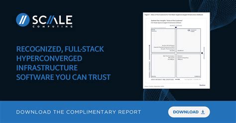 Scale Computing On Linkedin Gartner® Peer Insights Voice Of The Customer