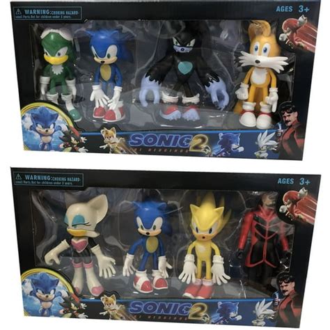 Sonic The Hedgehog Action Figures Toys