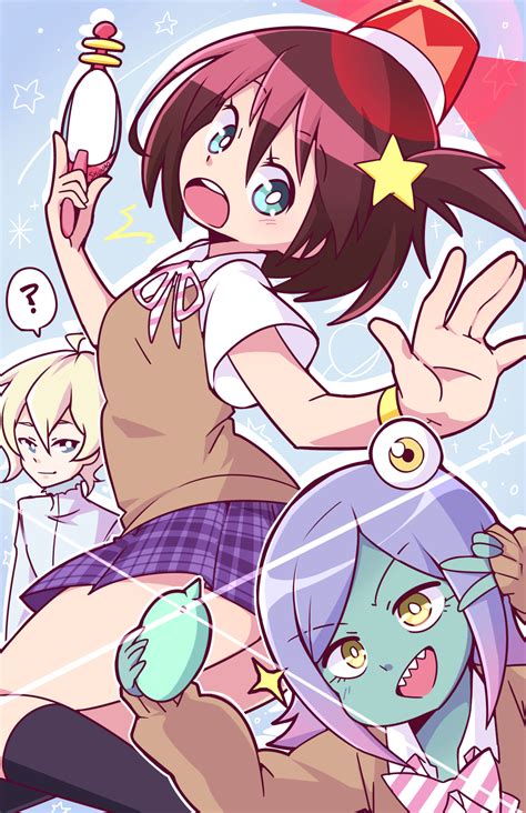 Luluco Alpha Omega Nova And Midori Uchuu Patrol Luluco Drawn By Lyn Shunao Danbooru