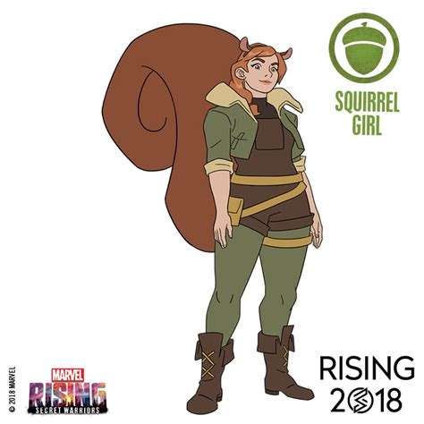 Pin By Demetrius Felder On Comic Art Squirrel Girl Marvel Squirrel