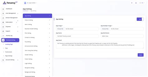 Full Tenancy Domains Database Users Role Permissions And Settings By Quebix Technology