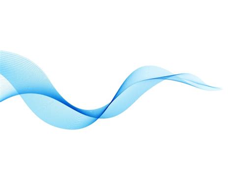 Abstract Wave Background Wavy Smooth Fractal Vector Image