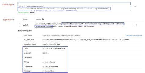 amazon ecs logs online help site24x7