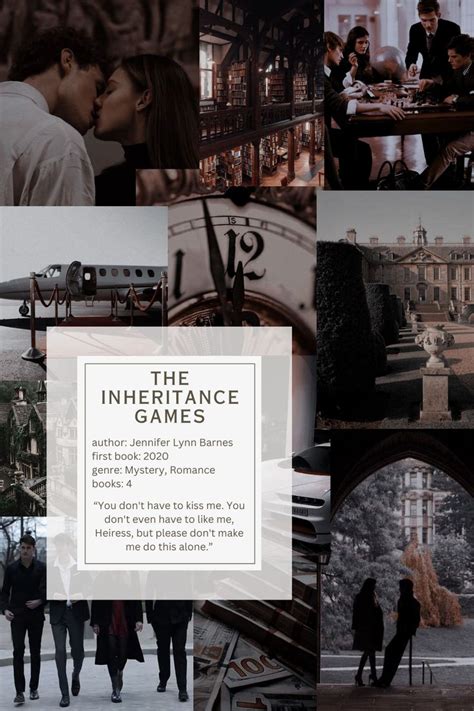 The Inheritance Games Inheritance Book Aesthetic Best Bookmarks