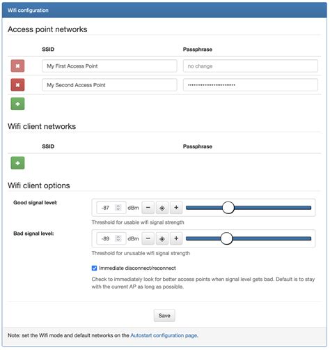 Access Point Mode Configuration Open Vehicles Documentation