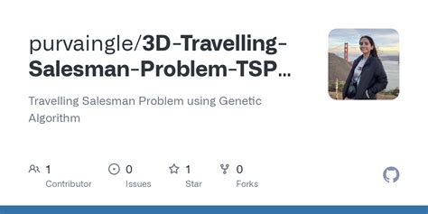 GitHub Purvaingle 3D Travelling Salesman Problem TSP Using Search
