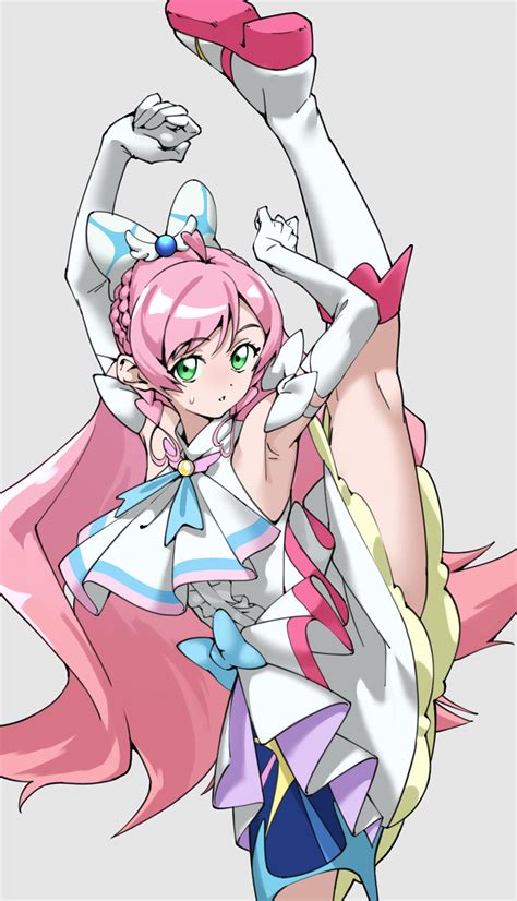 Nijigaoka Mashiro And Cure Prism Precure And More Drawn By Tanabe Fueisei Danbooru